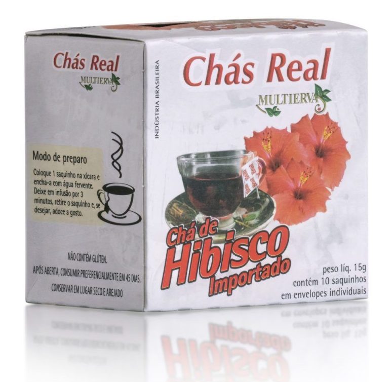 Chá de Hibisco Real, Importado - Chás Real